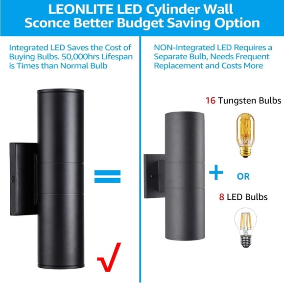 LeonLite | Other | Leonlite Led 2w Cylinder Up Down Light | Poshmark